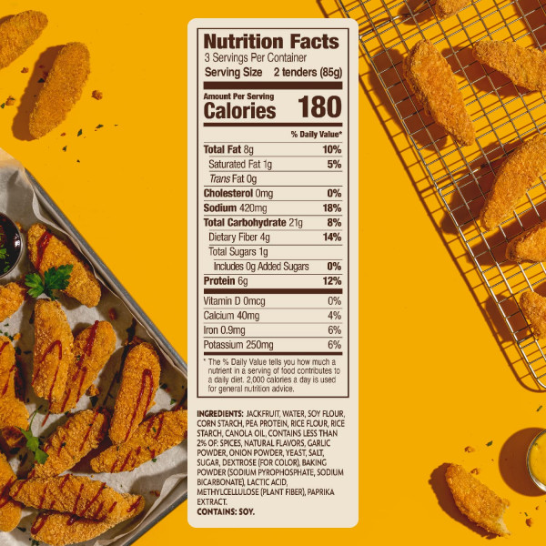 Jack & Annie's Crispy Jack Fruit Tenders (9 oz, 8) - Delicious Plant ...